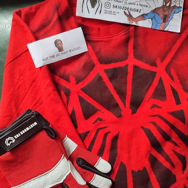The Human Spider Shirt Sam Raimi spider Man 2002 Movie Tobey Maguire ...