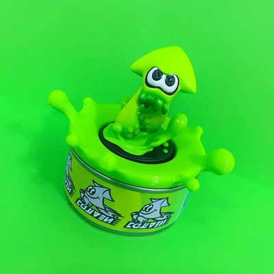 Splatoon Splat Bomb, 3D Printed in TPU and PETG Plastic With Acrylic ...