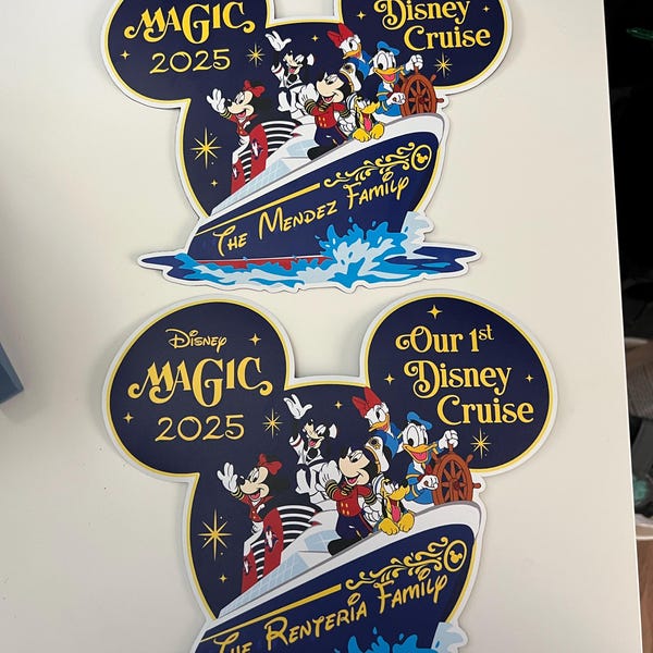 Princesses Disney Inspired Cruise Magnets Princess Cruise Magnet ...