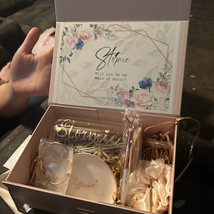 Mother of the Bride Gift Box, Mother of the Groom Box With Jewelry Box ...