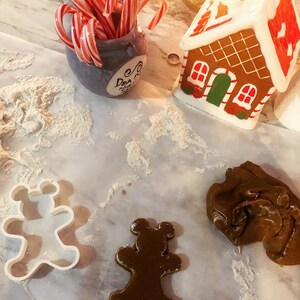 Mickey Mouse Gingerbread Man Cookie and Fondant Cutter - Etsy