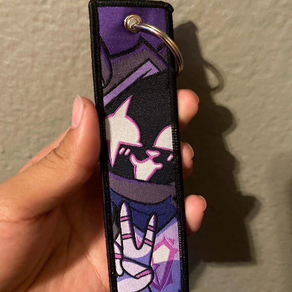 Embroidered Jet Tag Keychains | 1" X 4" - Etsy