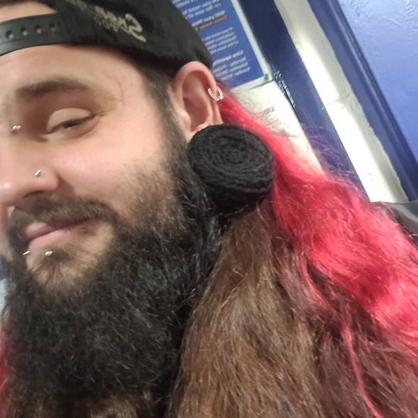 Crocheted Plug Mittens / Lobe Gloves / Ear Sweaters Made to Your ...