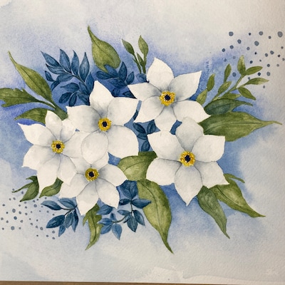 Daisy Flower Drawing Outline Digital Download Printable Traceable ...