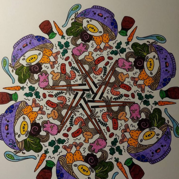 Yippee Kawaii Yay Mandala Magic Volume 3!, Adult Coloring Book, Premium ...