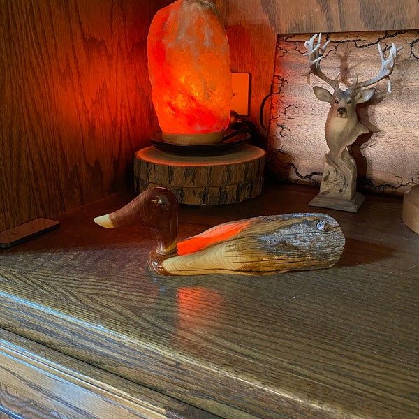 Cedar Fence Post Duck—small. Rustic Stylized Decoy. - Etsy