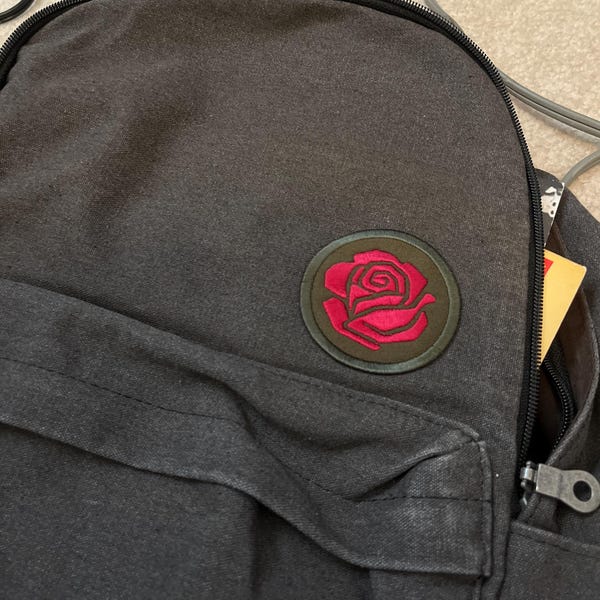 Eat the Rich feed the Poor Embroidered Patch. Iron On, Velcro or Sew on ...