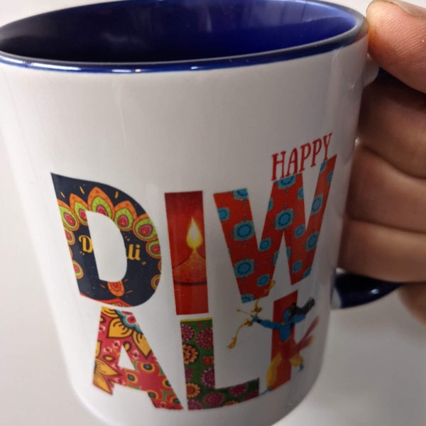 Desi Mug- Chai Pe Charcha Print 11 Oz. White Mug, Gift for Tea and ...