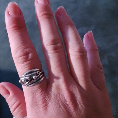 Parthenon Silver Ring Coin Ring Antique Ring Greek Ring - Etsy
