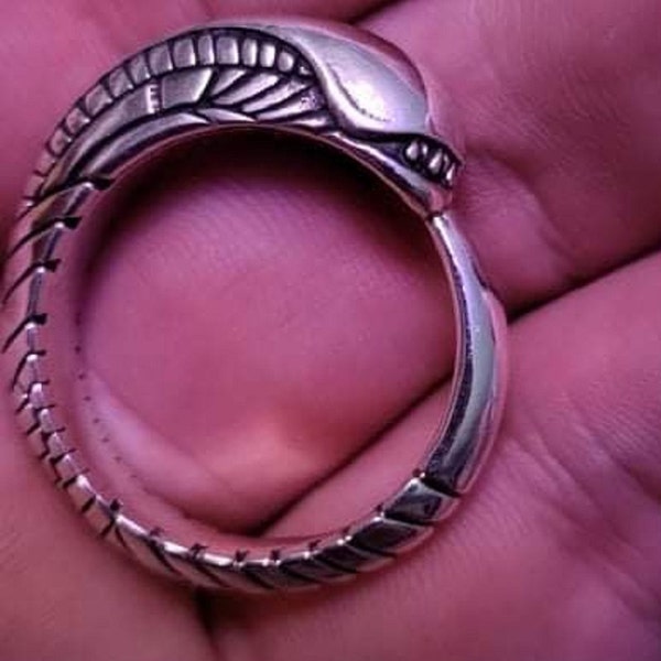 H.R. Giger Inspired , Alien Newborn Ring , Stylized Alien, Chestburster ...
