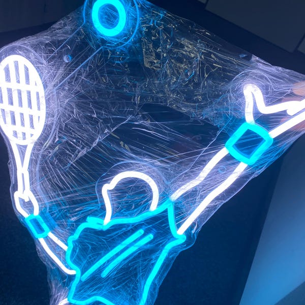 Man Neon Sign, Man Art, Male Body Art, Custom Neon Sign, Bedroom Neon ...