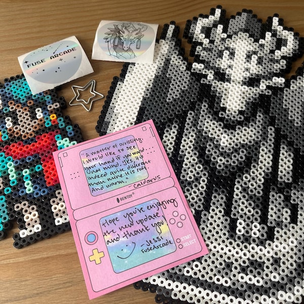 Caldarus Human Fields of Mistria Perler Bead Art - Etsy