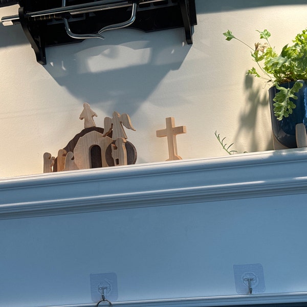 Easter Decor Resurrection Scene Christian Decor Handmade Easter ...