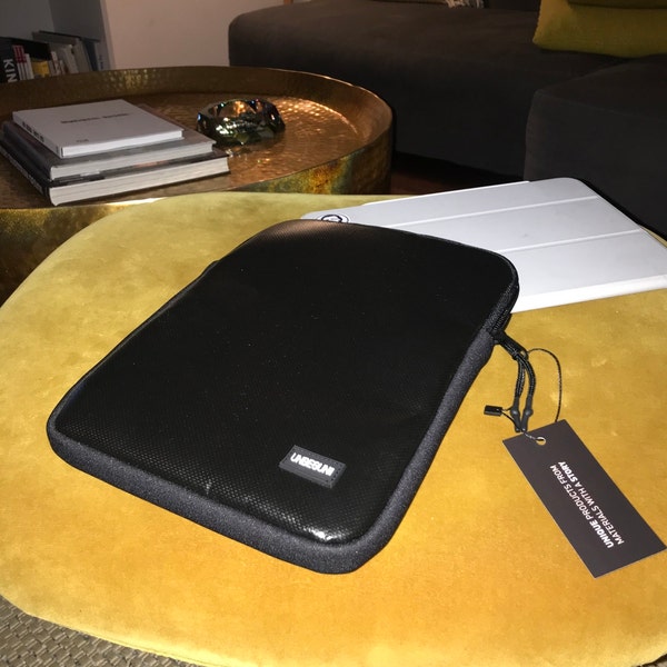 Red Laptop Case From Upcycled Fabric, Laptop Sleeve for 13 Inch & 14 ...