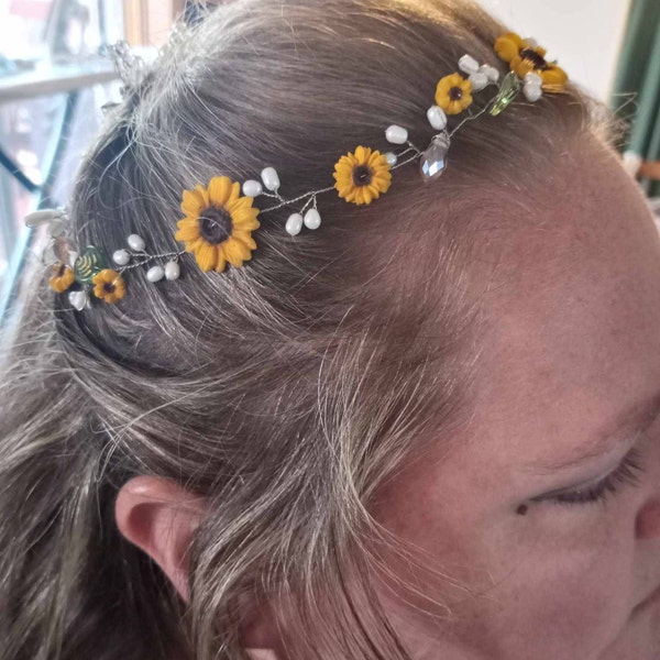 Autumn Leaves Tiara Fall Leaves Crown Maple Leaf Hair Wreath Fall Hair ...