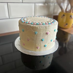 BLANK Film Strip Edible Icing Cake Ribbon / Side Strips 3 X Pre-cut ...