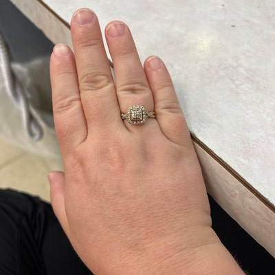 Sterling Silver Forever Bride Diamond Wedding Ring Size 7 - Etsy