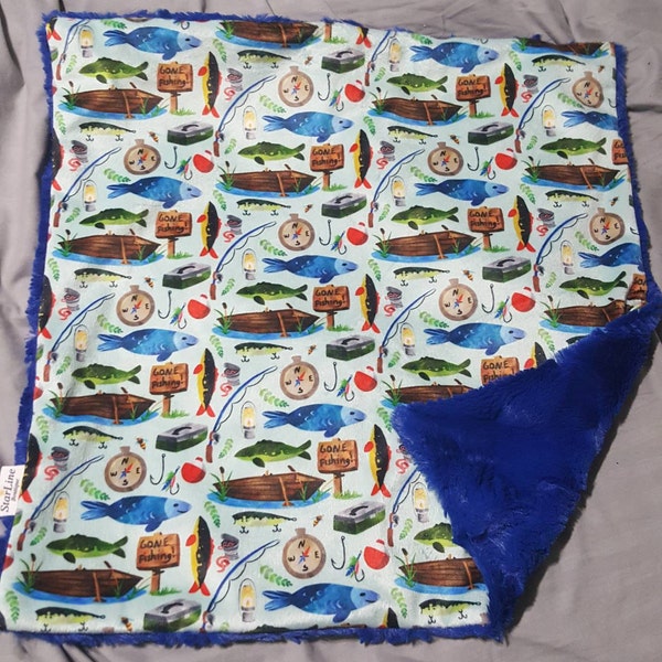 Fishing Baby Lovey, Fishing Theme Nursery Fishing Theme Baby Shower ...
