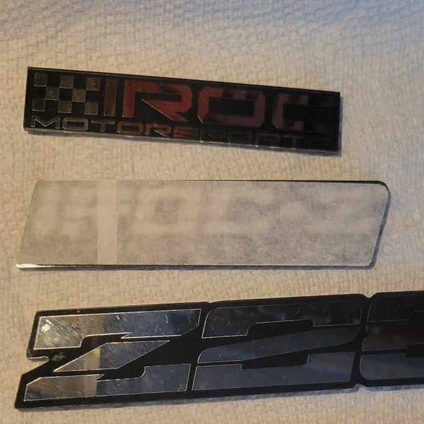 2016-2023 Camaro Iroc-z Wicker Bill Style Spoiler With Transparent ...