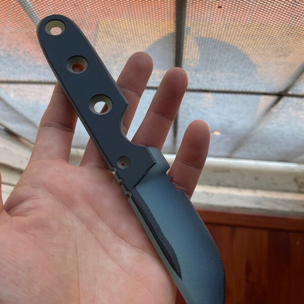 Handmade NPE "letter Opener" Gen. 2.0 Ghost G10, Purple/pink, Green and ...