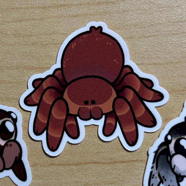 Domestic Silk Moth Stickers! (venezuelan Poodle Moth) - Etsy