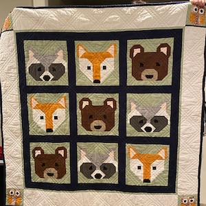 Uncle Sam Patriotic 4th of July Flag PDF Quilt Block Pattern | Etsy