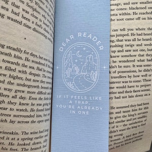 The Fearless Book Club Bookmark Book Lover Bookmark - Etsy UK