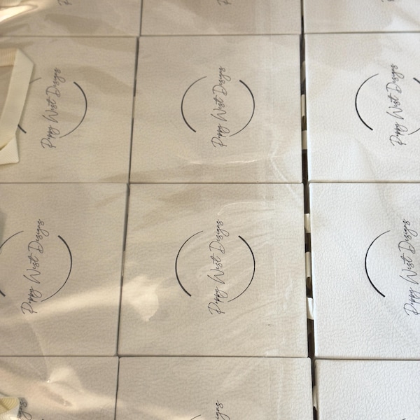 50 Sets of 9×9cm Jewelry Boxes and Jewelry Bags, Custom Logos ...