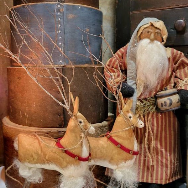 Primitive Mouse - Dear Santa Letter From Mousie - Handmade - Christmas ...