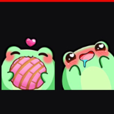 Twitch Pink Heart Channel Point Emote Kawaii Cute Emote - Etsy