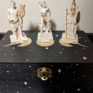 Vintage Golden Horus Mini Statue Ancient Egyptian God Horus - Etsy