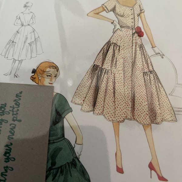 Vogue Sewing Pattern for Women's Dress, Pullover Dress, Loose Fitting ...
