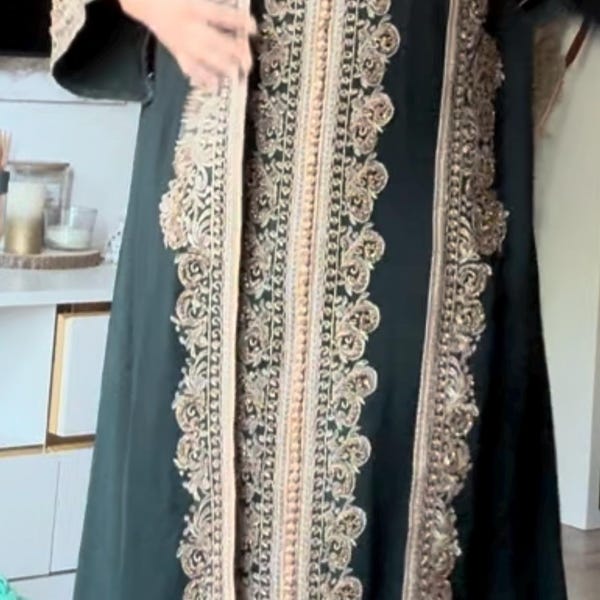 Bestickter Kaftan | Kaftan Frauen | abaya | Kaftan | caftan | henna ...