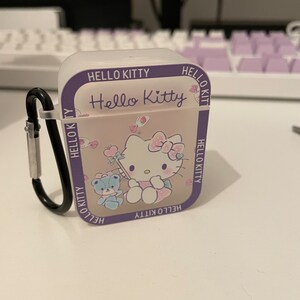 Beautiful Gentle Purple Bow Pearl Keychain Charm Heart-shaped Key Chain ...