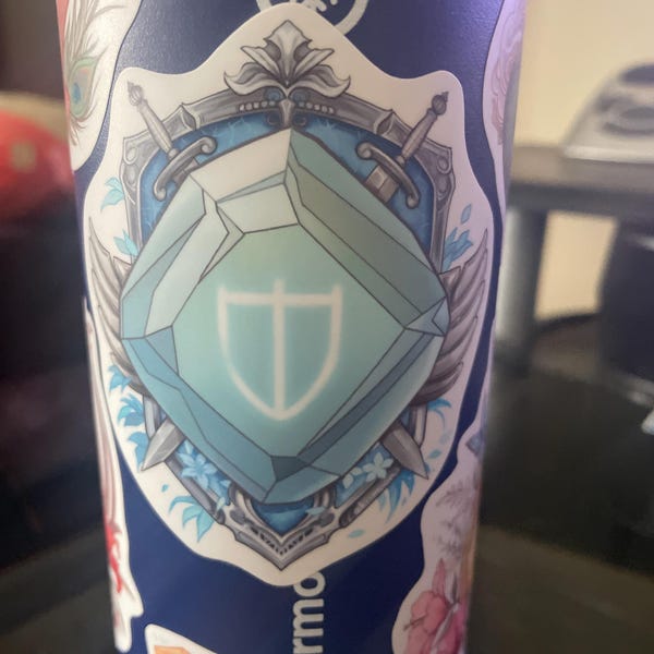 FFXIV Azem Charm Glow - Handmade Convocation Soul Crystal Keychain ...