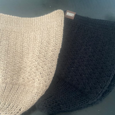 Slouchy Checkered Beanie for Men and Women, Cotton, Comfortable, All ...