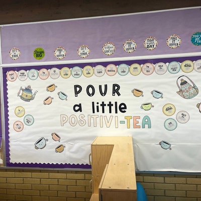 Bulletin Board Inspirational Decorations Confidence Booster Activity ...