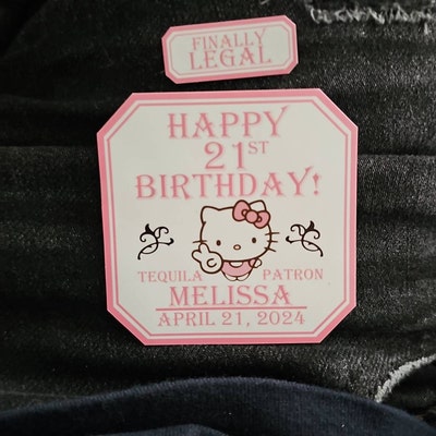 Custom Patron Label, Liquor Label, Graduation Bottle Labels, Grad Gift ...