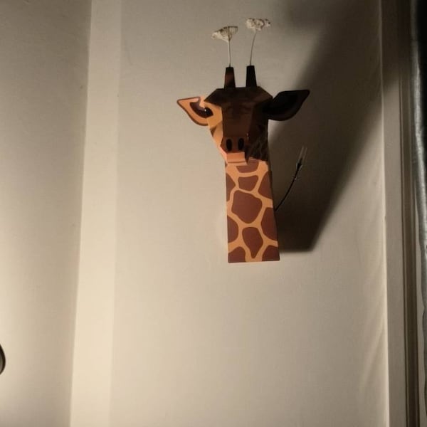 Create Your Own Gentle Giraffe Head - Etsy