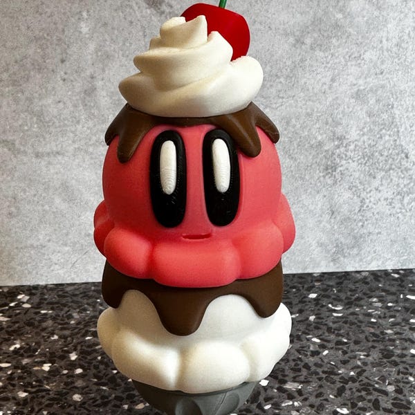 Blob Lab Ice Cream Figures: Modular Art Toys - Etsy