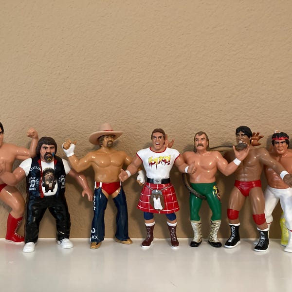 Kerry Von Erich WWF LJN Inspired XOX Custom Rubber Type Full Size ...