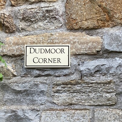 Custom Traditional Hand Painted Framed House Name Sign, Personalised - Etsy