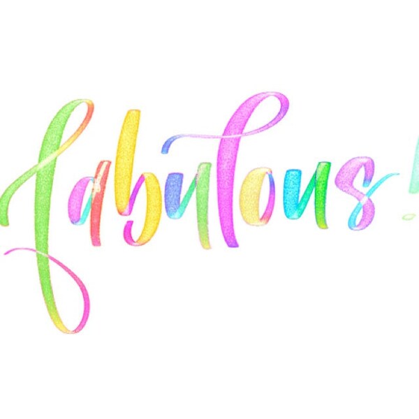 IPad Lettering Collection - Procreate Brush - BBL Metallic Lettering ...