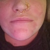 Bead Wrapped Nose Cuff / Faux Nose Ring - Etsy
