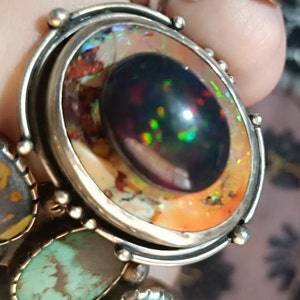 Sterling Monarch Opal Cabochon Loose Gemstone Mix Shape AAA Monarch ...