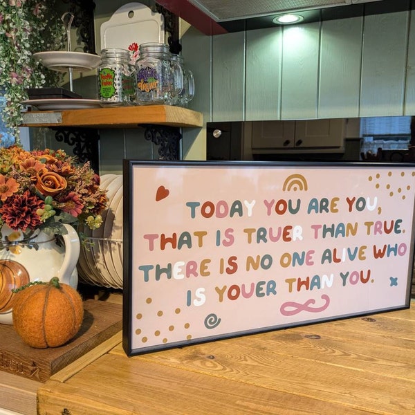 LARGE Custom American Street Style Sign Framed Metal Print Signs Retro ...