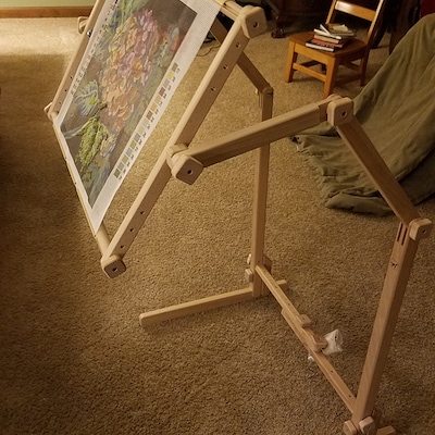 Needlework Floor-standing Type Stand With Adjustable Frame Made of ...