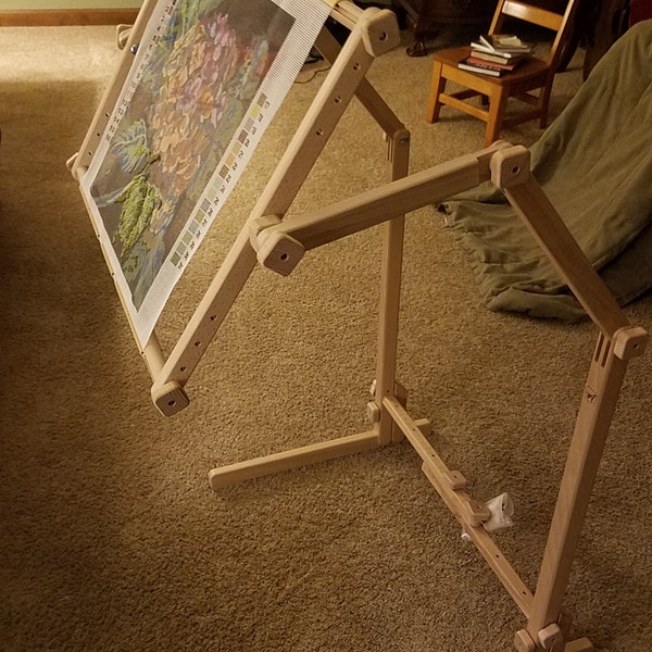 Needlework Floor-standing Type Stand With Adjustable Frame Made of ...