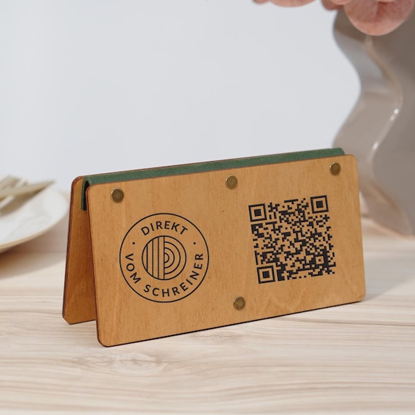 Wood Menu Board Stand, Restaurant Menu Holder, Custom Menu, Wood Menu ...