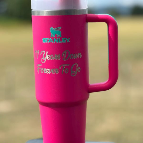 Personalized Engraved Customized Stanley Cup Quencher Tumbler Custom ...